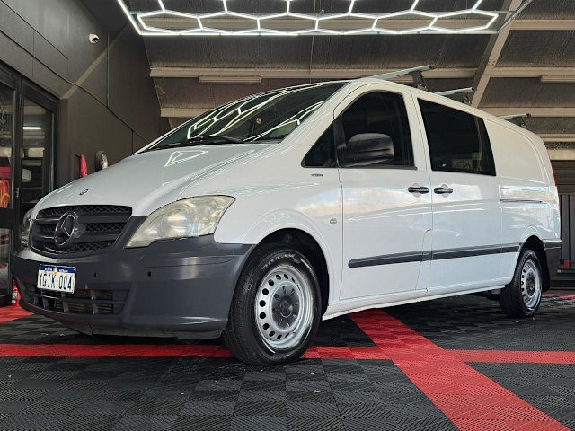 2012 Mercedes-Benz Vito 639 MY11 113CDI LWB White 5 Speed Automatic Van ...