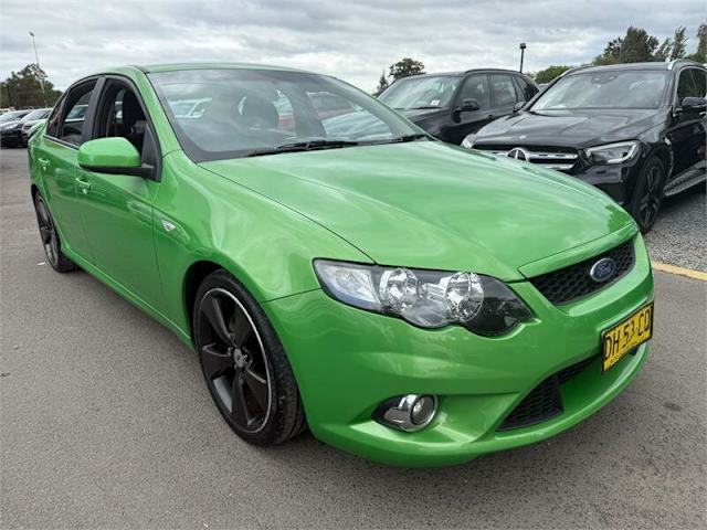 2009 Ford Falcon FG XR6 Turbo Green 6 Speed Sports Automatic Sedan ...
