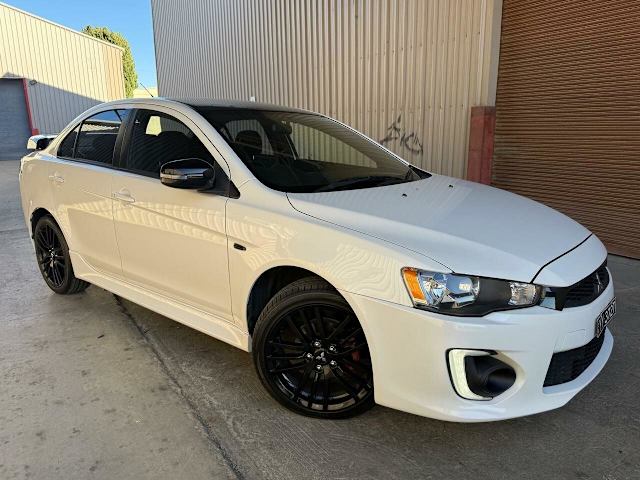 2017 Mitsubishi Lancer CF MY17 Black Edition White 6 Speed Constant ...