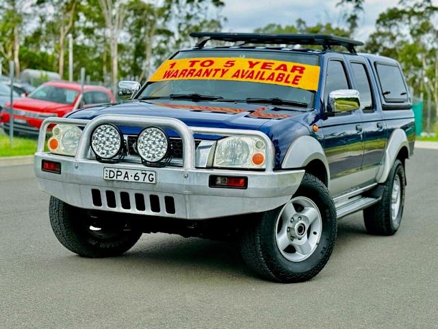 2006 Nissan Navara D22 Series 2 DX (4x4) Blue 5 Speed Manual 4x4 Dual ...