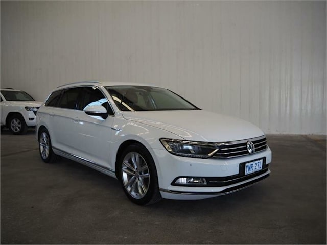 2019 Volkswagen Passat 3C MY19 206TSI R-Line White 6 Speed Direct Shift ...