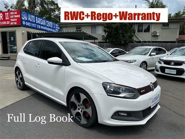 2014 Volkswagen Polo 6R MY14 GTi White 7 Speed Auto Direct Shift ...