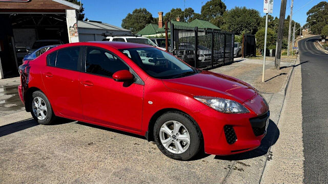 2013 Mazda 3 BL Series 2 MY13 Neo Red 6 Speed Manual Sedan | Cars, Vans ...