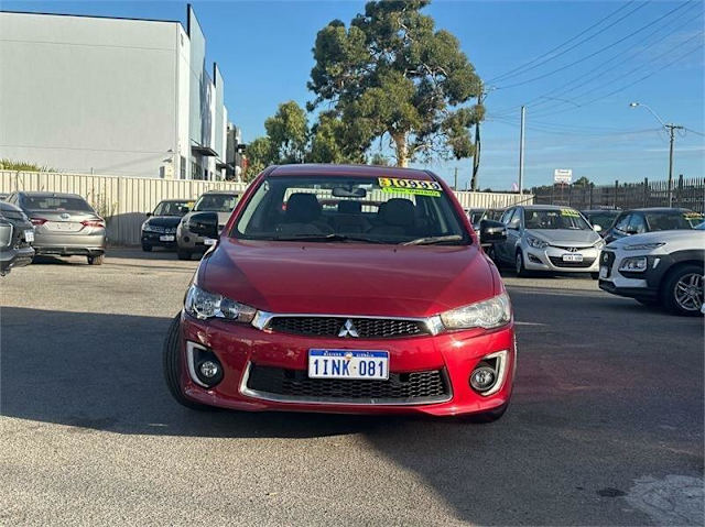 2016 Mitsubishi Lancer CF MY16 ES Sport Red 6 Speed Constant Variable ...