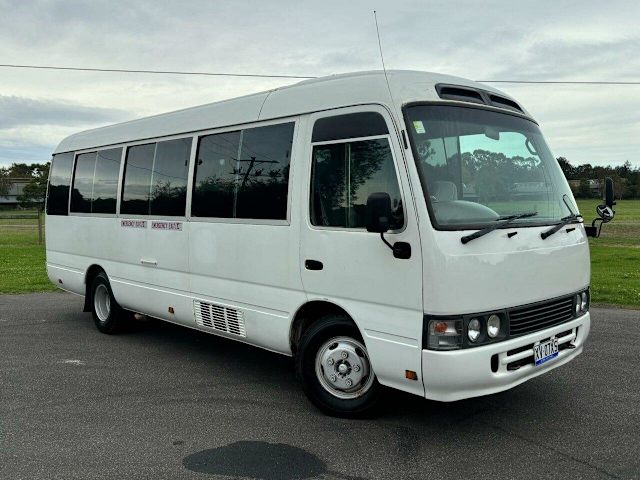 1999 Toyota Coaster White 5 Speed Manual Bus | Cars, Vans & Utes ...