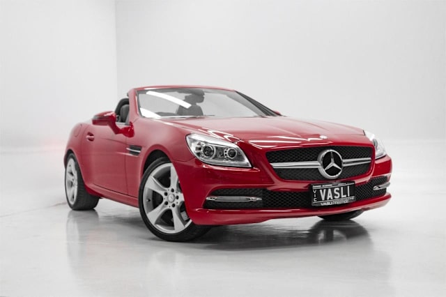 2012 Mercedes-Benz SLK-Class R172 SLK350 BlueEFFICIENCY 7G-Tronic + Red ...