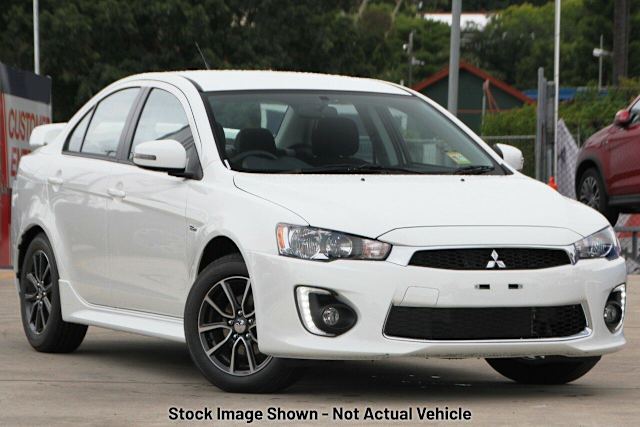 2017 Mitsubishi Lancer CF MY17 ES Sport White 6 Speed CVT Auto ...
