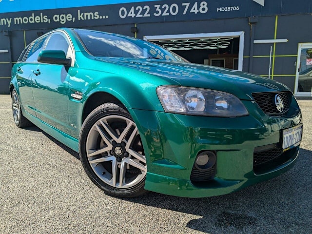 2011 Holden Commodore VE II SV6 Sportwagon Green 6 Speed Sports ...