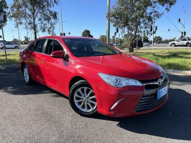 2016 Toyota Camry ASV50R Altise Red 6 Speed Sports Automatic Sedan ...