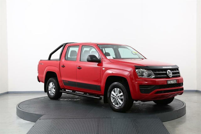 2020 Volkswagen Amarok 2H MY21 TDI420 Core 4Motion Red 8 Speed ...
