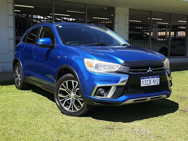 2018 Mitsubishi ASX XC MY19 LS 2WD Blue 1 Speed Constant Variable Wagon ...