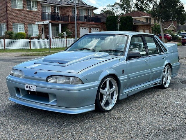 1987 Holden Commodore VL Executive Blue 3 Speed Automatic Sedan | Cars ...