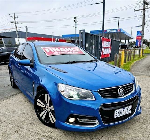 2014 Holden Commodore VF MY14 SV6 Storm Blue 6 Speed Sports Automatic ...
