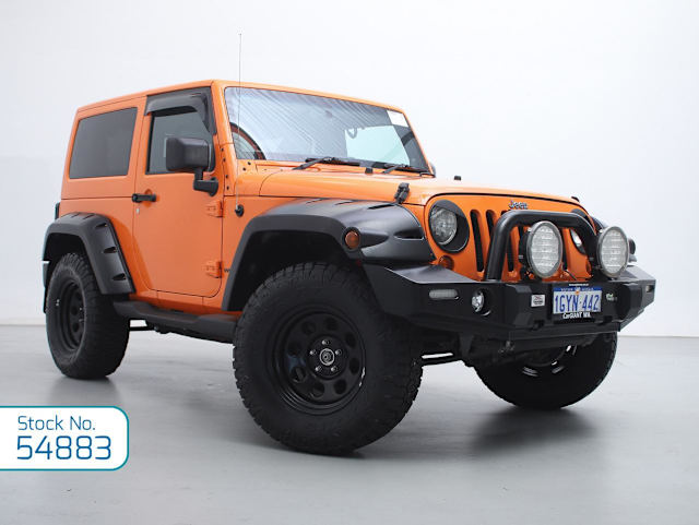 2013 Jeep Wrangler JK MY13 Overland (4x4) Orange 5 Speed Automatic ...