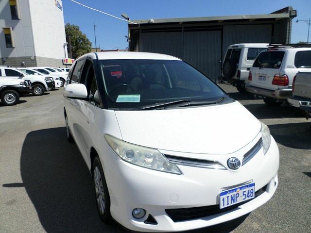 2014 Toyota Tarago ACR50R MY13 GLi White 7 Speed Constant Variable ...