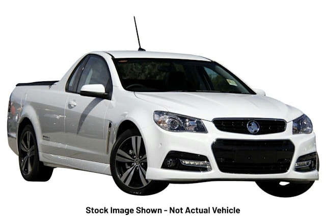 2014 Holden Ute VF MY14 SV6 Ute Storm White 6 Speed Manual Utility ...