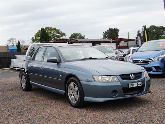 2005 Holden Crewman VZ S Blue 4 Speed Automatic Utility | Cars, Vans ...