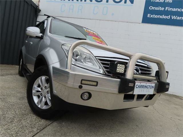 2014 Ssangyong Rexton Y200 MY15 SX (4x4) Silver 5 Speed Automatic Wagon ...