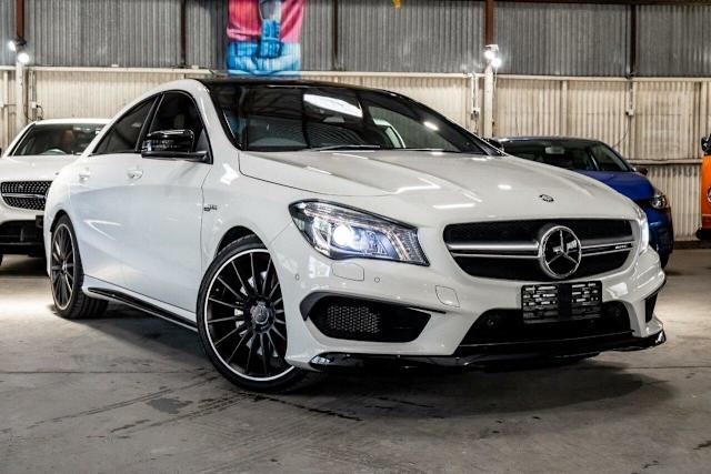 2014 Mercedes-Benz CLA-Class C117 CLA45 AMG SPEEDSHIFT DCT 4MATIC White ...