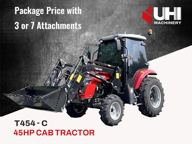 UHI 45HP T454-C Tractor with 7 Attachments | Farming Vehicles | Gumtree ...
