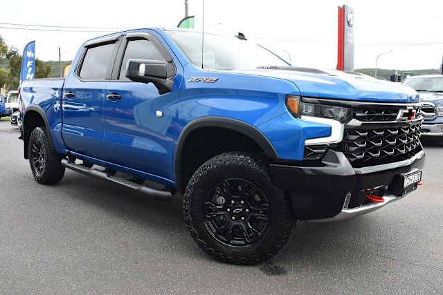 2023 Chevrolet Silverado T1 MY23 1500 ZR2 Pickup Crew Cab Blue 10 Speed ...