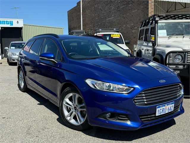 2016 Ford Mondeo MD Ambiente TDCi Blue 6 Speed Automatic Hatchback ...