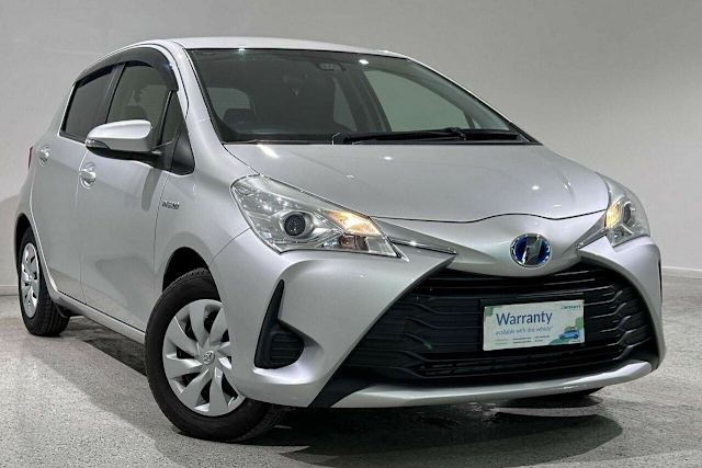2019 Toyota Vitz NHP130 Hybrid Silver Automatic Hatchback | Cars, Vans ...