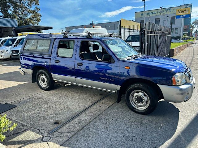 2002 Nissan Navara D22 Series 2 DX (4x2) Blue 5 Speed Manual Dual Cab ...