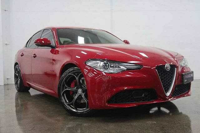 2018 Alfa Romeo Giulia Super Red 8 Speed Sports Automatic Sedan | Cars ...