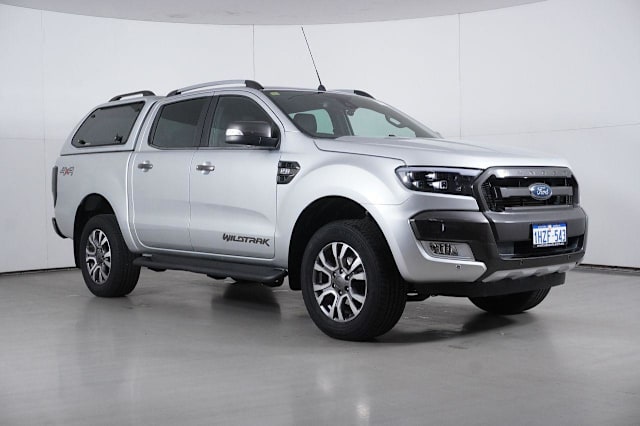 2017 Ford Ranger PX MkII MY17 Wildtrak 3.2 (4x4) Silver 6 Speed ...