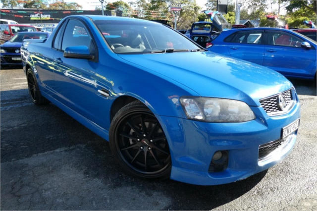 2012 Holden Commodore VE II MY12 SV6 Blue 6 Speed Automatic Utility ...
