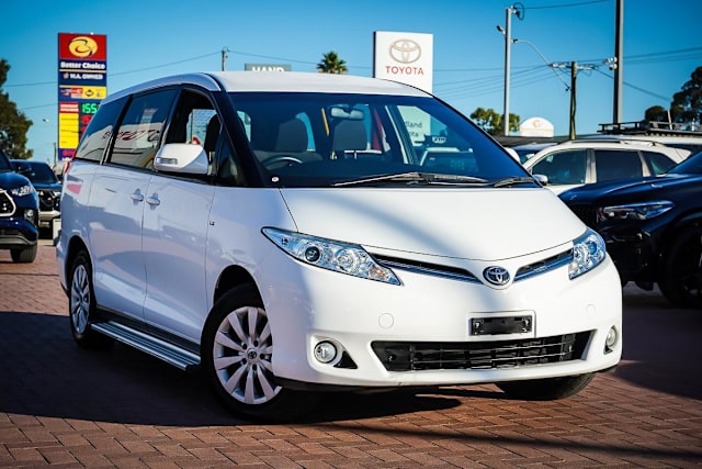 2016 Toyota Tarago GSR50R GLi Glacier White 6 Speed Sports Automatic ...