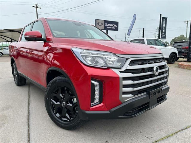 2023 Ssangyong Musso Q261 MY24 Ultimate Lux Indian Red 6 Speed ...