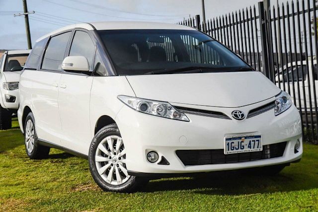 2017 Toyota Tarago ACR50R GLi White 7 Speed Constant Variable Wagon ...
