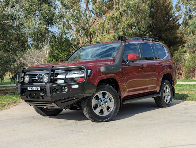 2022 Toyota Landcruiser FJA300R VX Merlot Red 10 Speed Automatic SUV ...