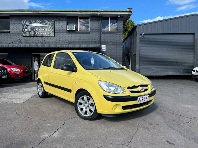 2007 Hyundai Getz TB Upgrade S Yellow 4 Speed Automatic Hatchback ...
