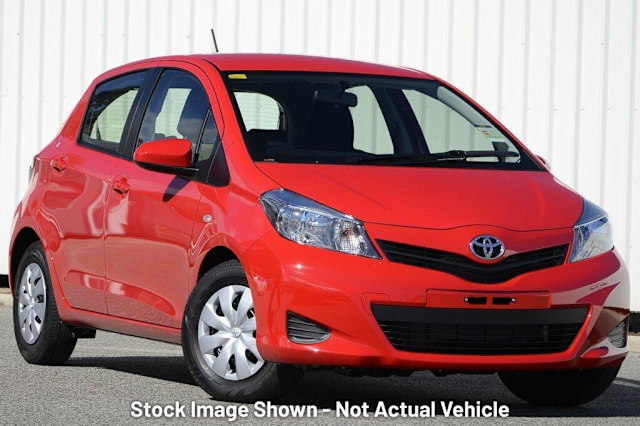 2013 Toyota Yaris NCP130R YR Pink 4 Speed Automatic Hatchback | Cars ...