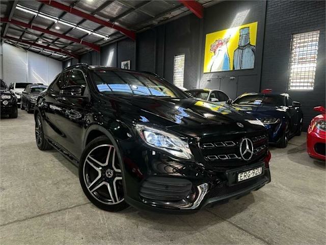 2017 Mercedes-Benz GLA-Class X156 808MY GLA250 DCT 4MATIC Black 7 Speed ...