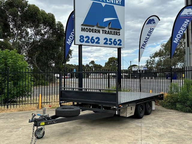 14x8 Flat Top Tandem Trailer 2000KG ITS Australian Made | Trailers ...