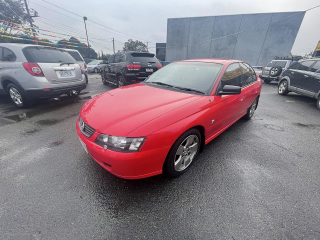 2003 Holden Commodore VY SV8 Red 4 Speed Automatic Sedan | Cars, Vans ...