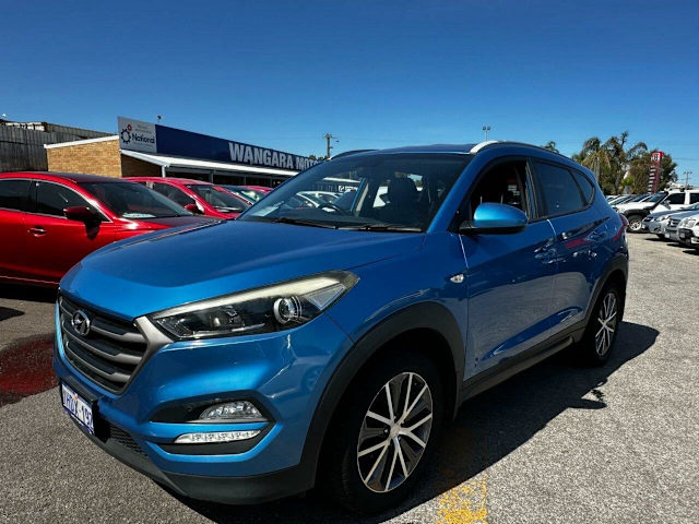 2015 Hyundai Tucson TL Active X (FWD) Blue 6 Speed Automatic Wagon ...