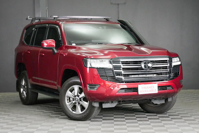 2024 Toyota Landcruiser FJA300R GX Merlot Red 10 Speed Sports Automatic ...
