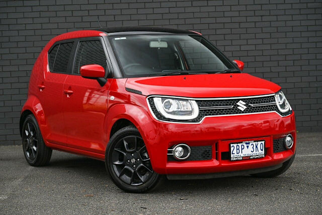 2019 Suzuki Ignis MF GLX Red 1 Speed Constant Variable Hatchback | Cars ...