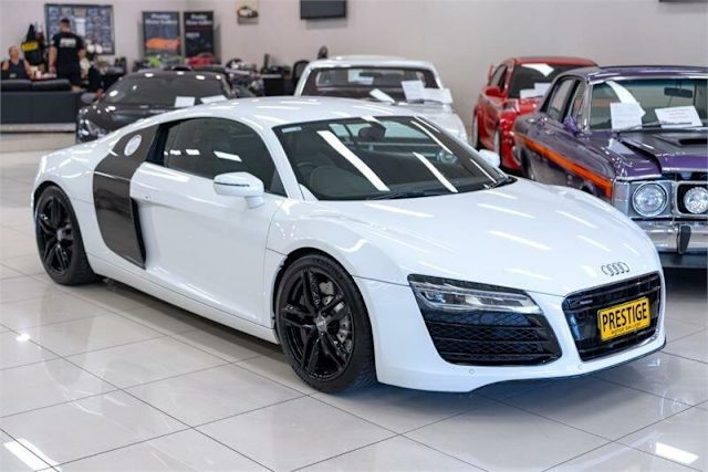 2014 Audi R8 MY13 4.2 FSI Quattro White 7 Speed Automatic Coupe | Cars ...