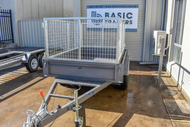 8x5 Tandem Caged Box Trailer 1990kg ATM | Trailers | Gumtree Australia ...