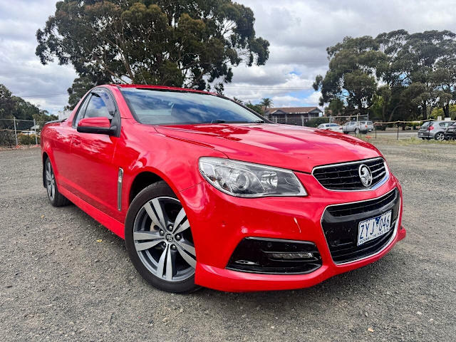 2013 Holden Ute VF MY14 SV6 Ute Red 6 Speed Manual Utility | Cars, Vans ...
