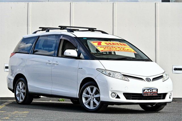 2008 Toyota Tarago GSR50R GLX White 6 Speed Sports Automatic Wagon ...