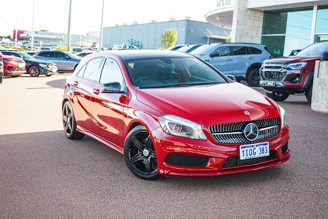 2013 Mercedes-Benz A-Class W176 A250 D-CT Sport Red 7 Speed Sports ...