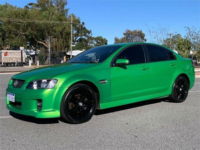 2008 Holden Commodore VE SV6 Green 6 Speed Manual Sedan | Cars, Vans ...