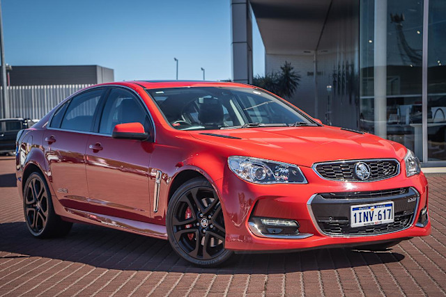 2016 Holden Commodore VF II MY16 SS V Redline Red 6 Speed Sports ...